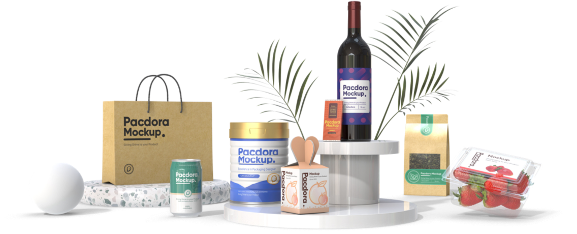 Pacdora | 在线3D包装设计
